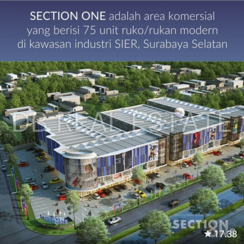 Ruko Section One, Kawasan Industri Sier | DB Real Estate